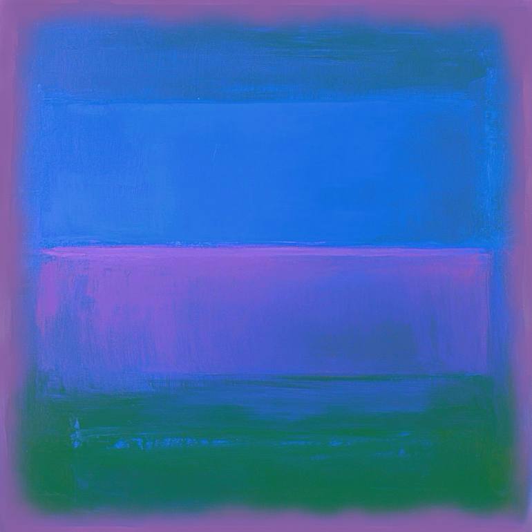 .Lavender Bliss . Color Field Painting Rothko Inspired Custom Painting ...