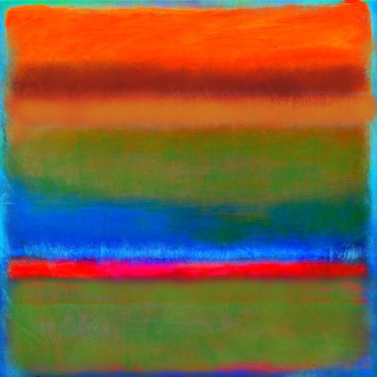 .2025. Candy Factory Rothko Inspired Painting by Robert Erod | Saatchi Art