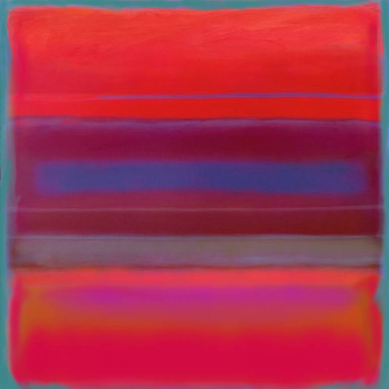 .Candy . Sunset Series Huge 2025 Rothko Inspired Painting by Robert ...