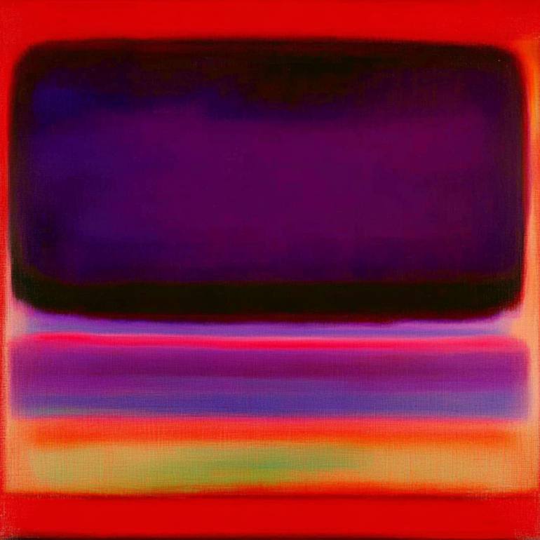 Digital Dreams Sunset Color Field custom Rothko inspired Painting by ...