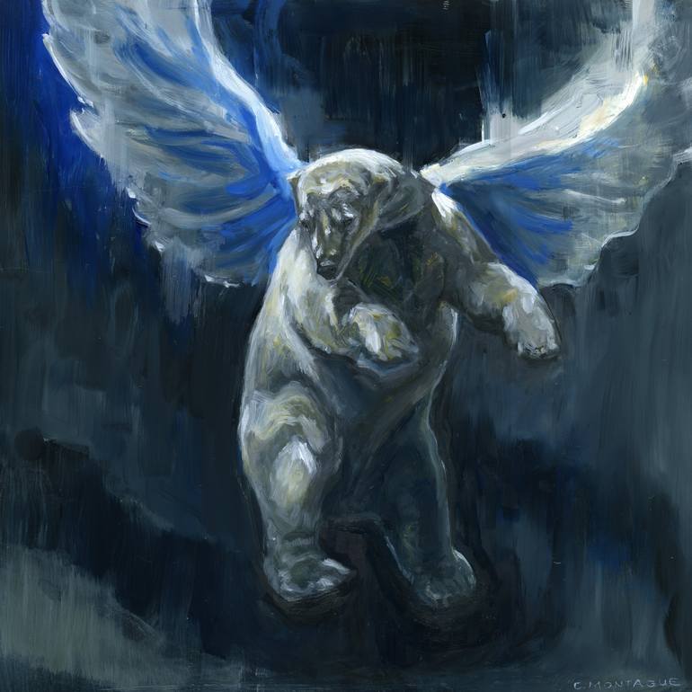 Polar Bear - On the Wings of Light Painting by Christine Montague ...