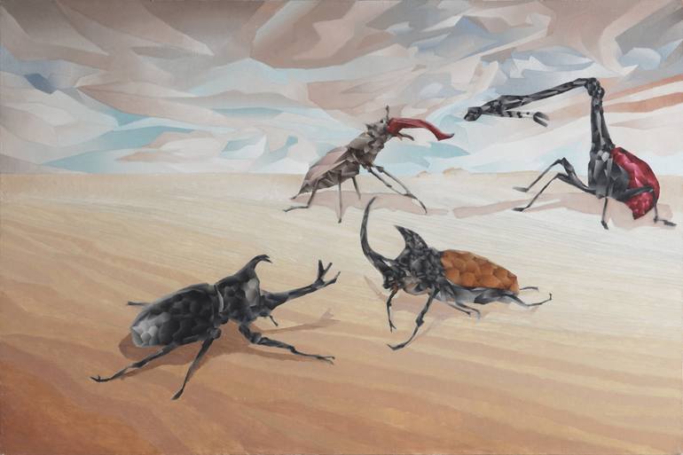 SATORI Painting by Davide Filippo Ceccarossi | Saatchi Art