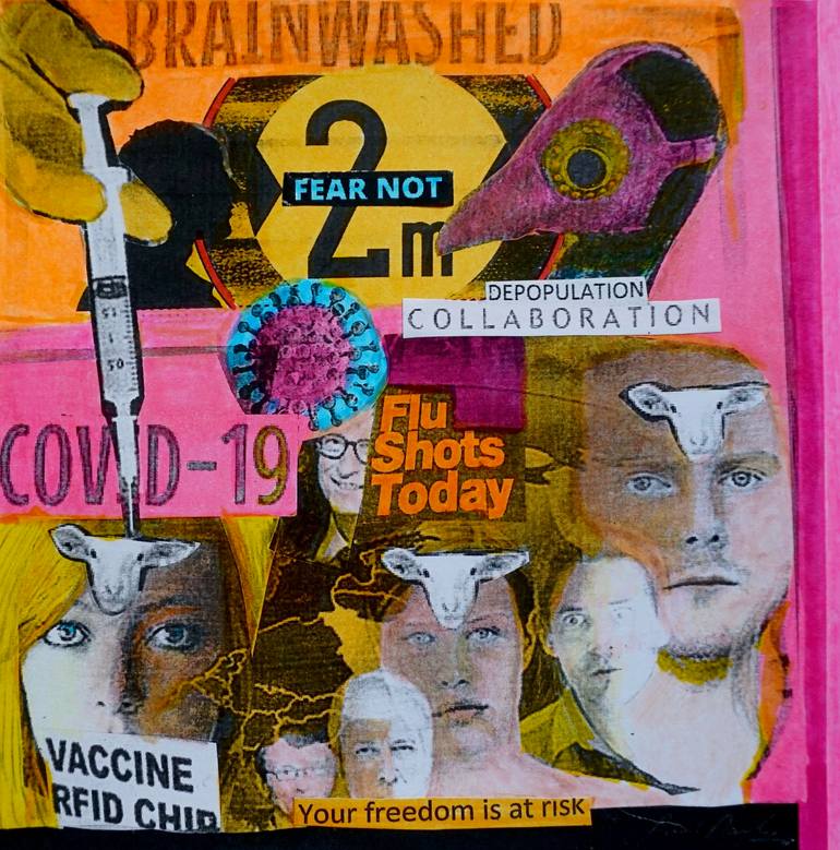Brainwashed Collage by Paul Darby | Saatchi Art