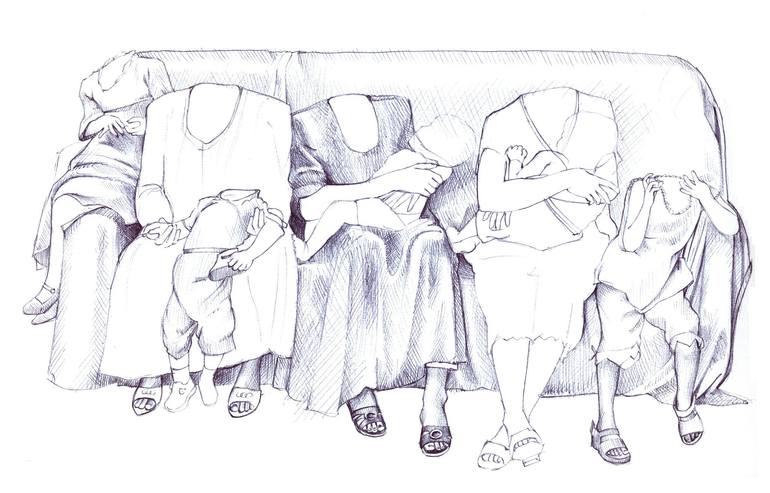 Headless Drawing by Donata Napoli | Saatchi Art