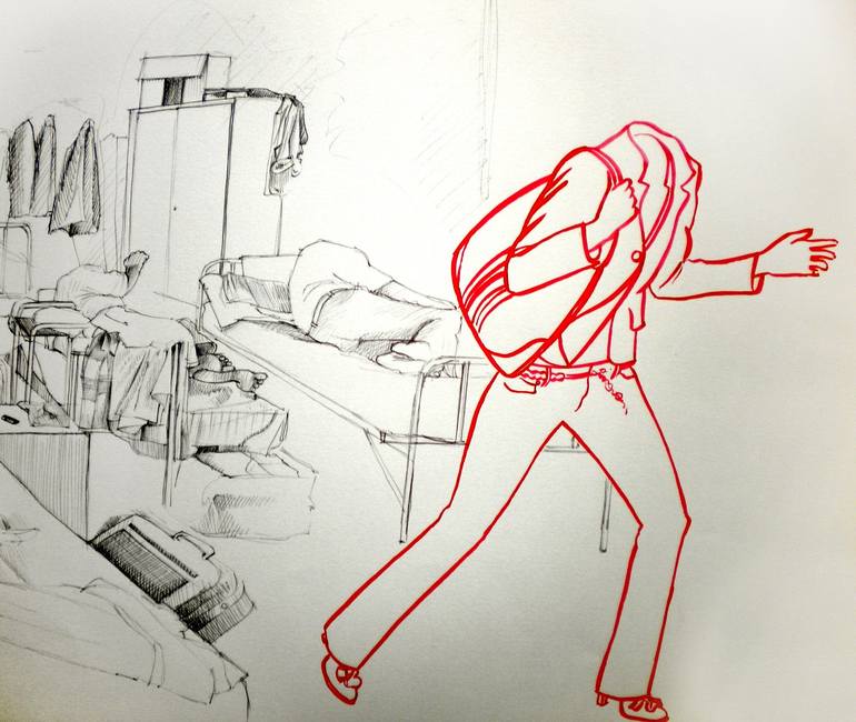 Headless Drawing by Donata Napoli | Saatchi Art