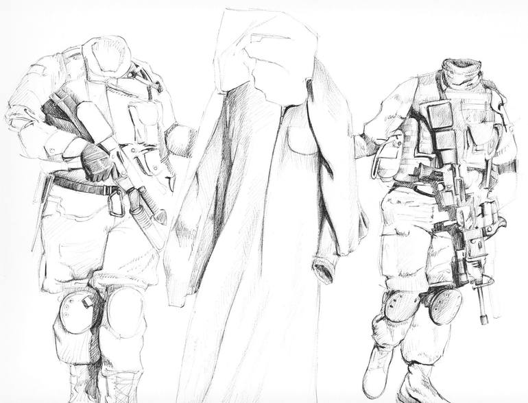 Headless Drawing by Donata Napoli | Saatchi Art