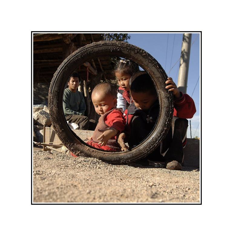 Family At Play Photography by Anthony Silver | Saatchi Art