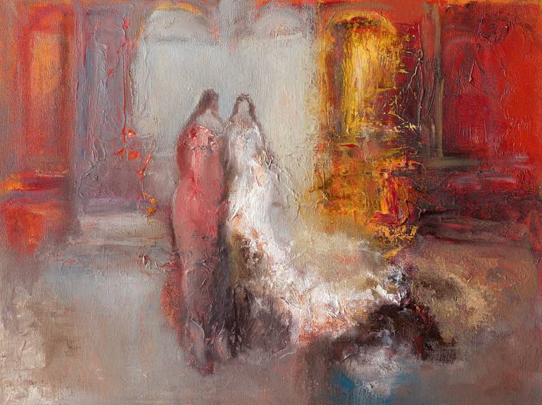 Venetian room - sold Painting by Armand Campi | Saatchi Art