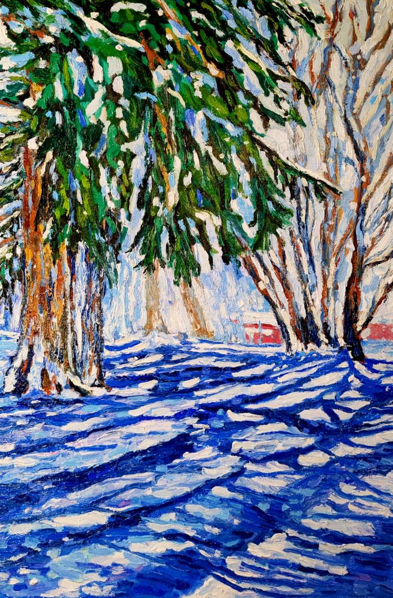 Annalee Park Painting by Susan Ross | Saatchi Art