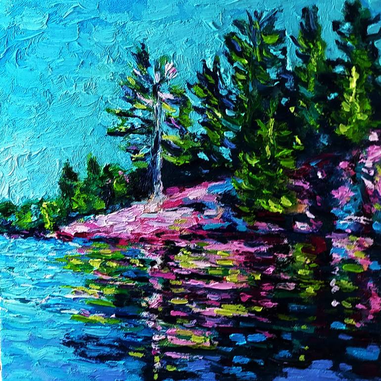 Little Bigwin Island Painting by Susan Ross | Saatchi Art