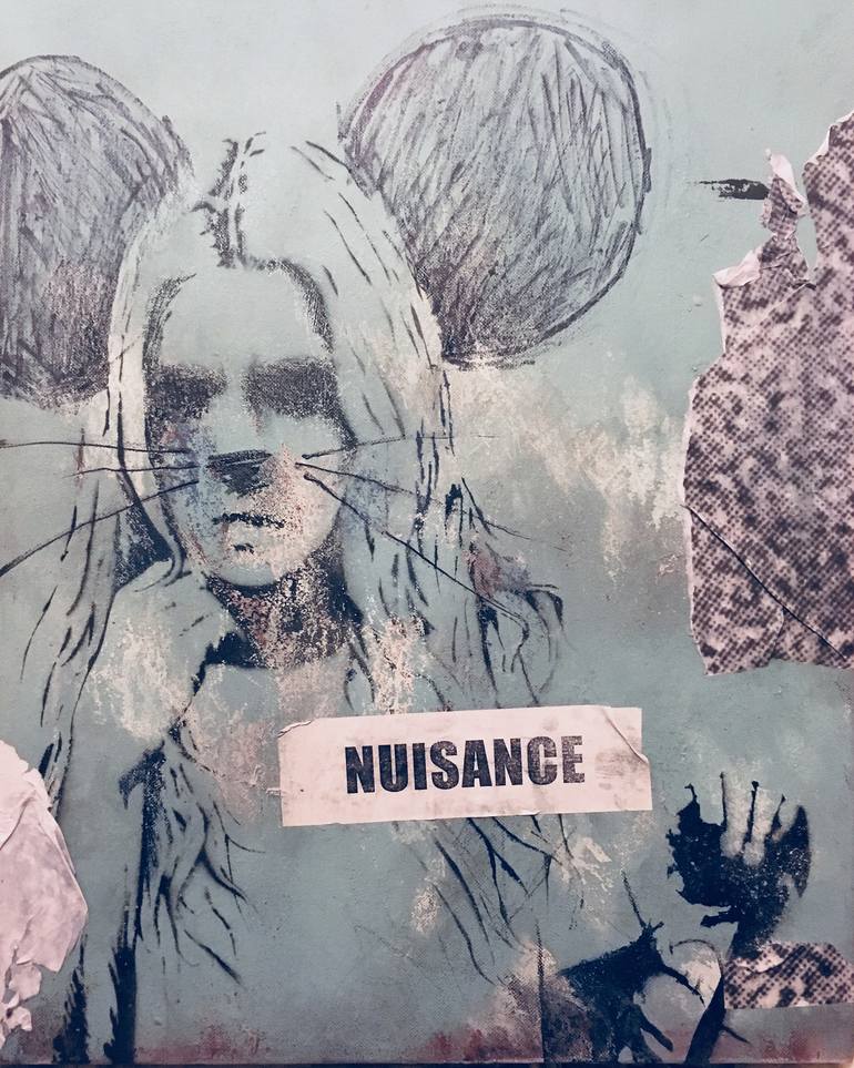 Nuisance Painting by sneaker inc | Saatchi Art