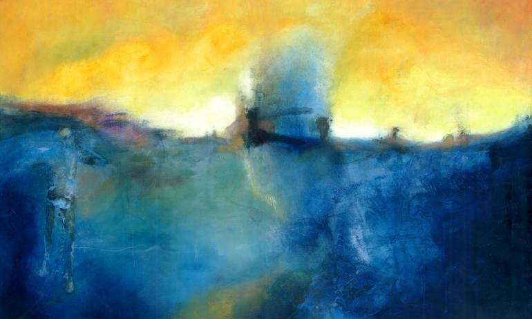 the loneliness of the long distant runner Painting by alexis Cyril ...