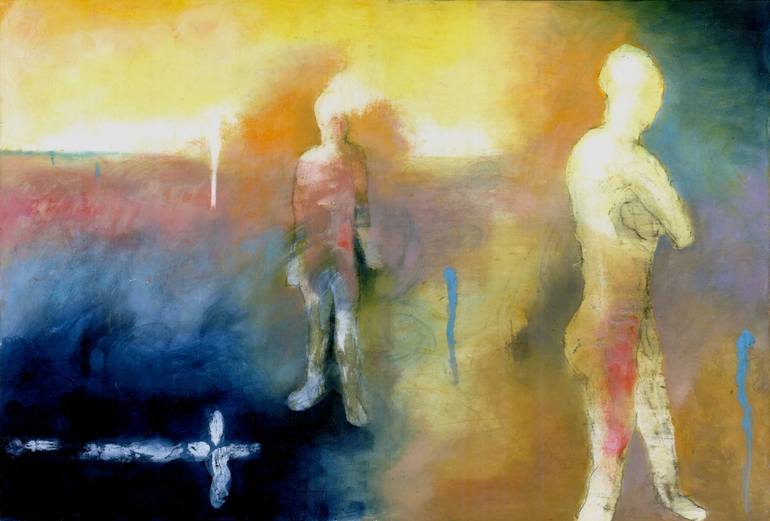 the visit Painting by alexis Cyril | Saatchi Art