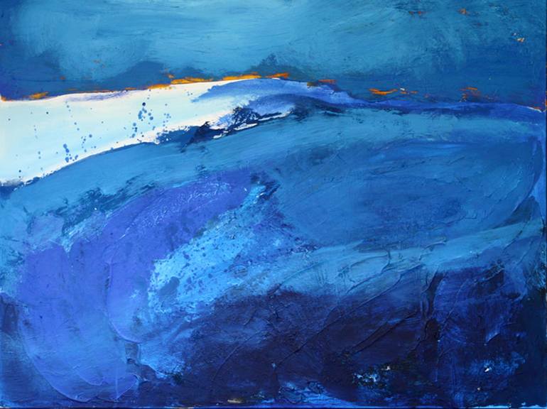 The Sea, The Sea Painting by Maria Pierides | Saatchi Art