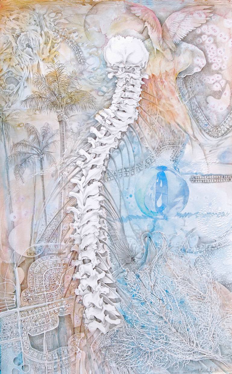 Riverside Painting by Elizabeth Reed | Saatchi Art