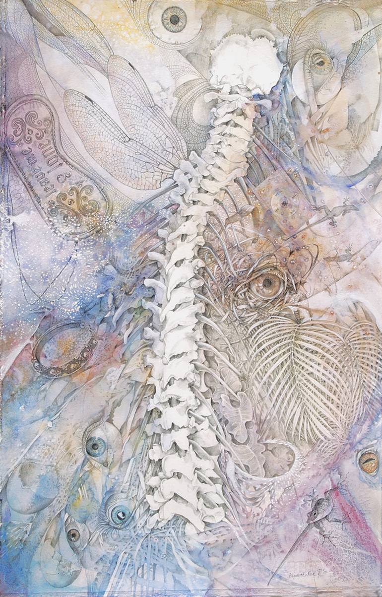 Eye Luv U Painting by Elizabeth Reed | Saatchi Art