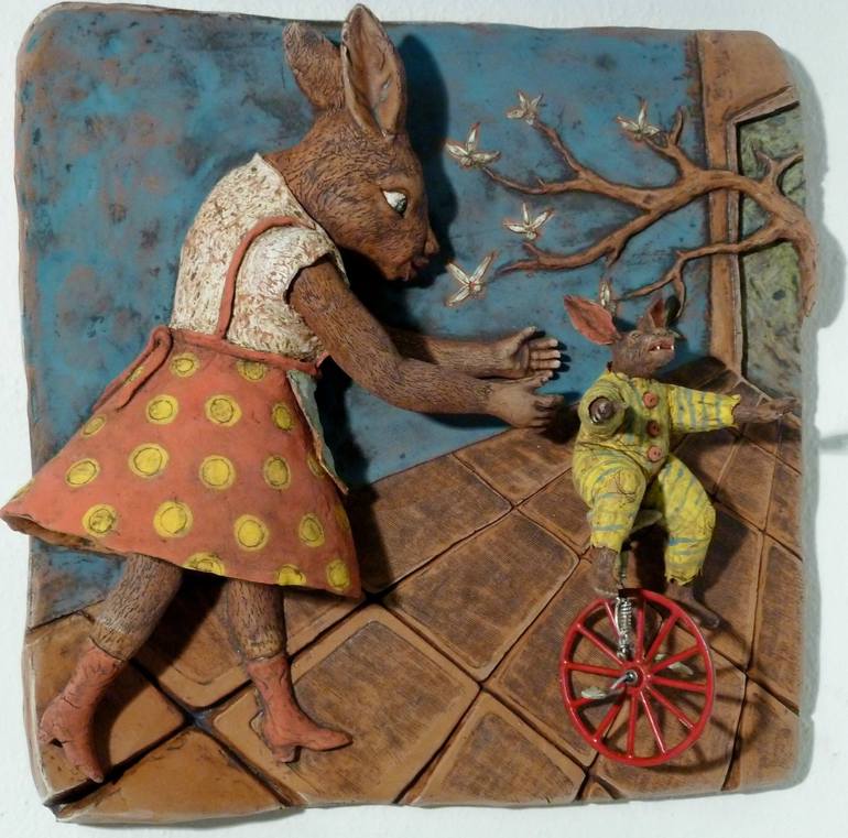 Story Two Sculpture by Magi Calhoun | Saatchi Art