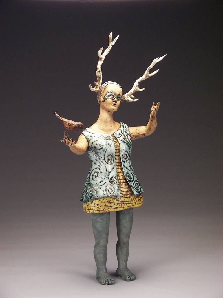 Letting Go Sculpture by Magi Calhoun | Saatchi Art