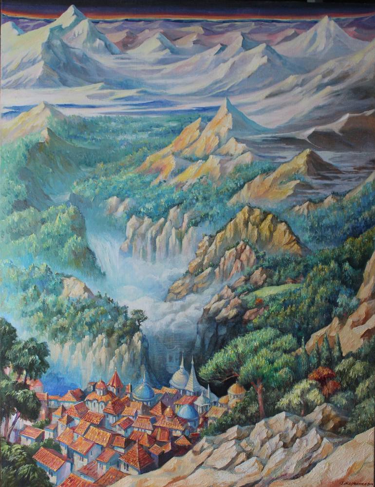 Portrait highlands Painting by Igor Marchenko | Saatchi Art