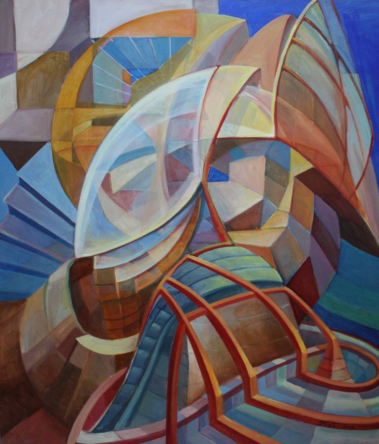 The transformation of the image Painting by Igor Marchenko | Saatchi Art