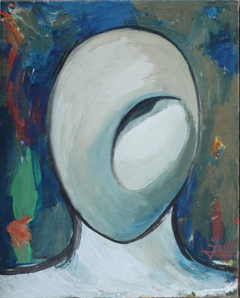 Portrait of a young man. Painting by Igor Marchenko | Saatchi Art