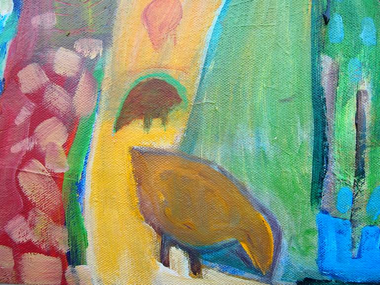 In the tropical house Painting by Colleen Shaw | Saatchi Art