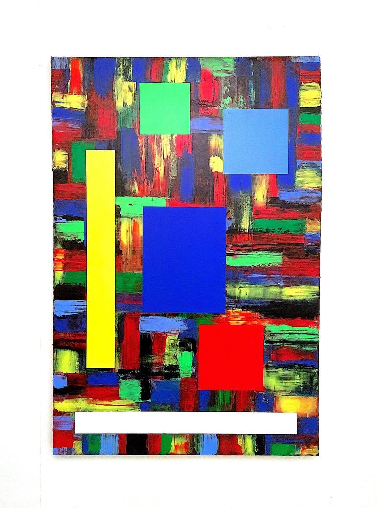 PUSH AND PULL NO.2 Painting by grade one | Saatchi Art