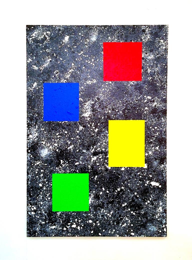 PUSH AND PULL NO.4 Painting by Grade One | Saatchi Art