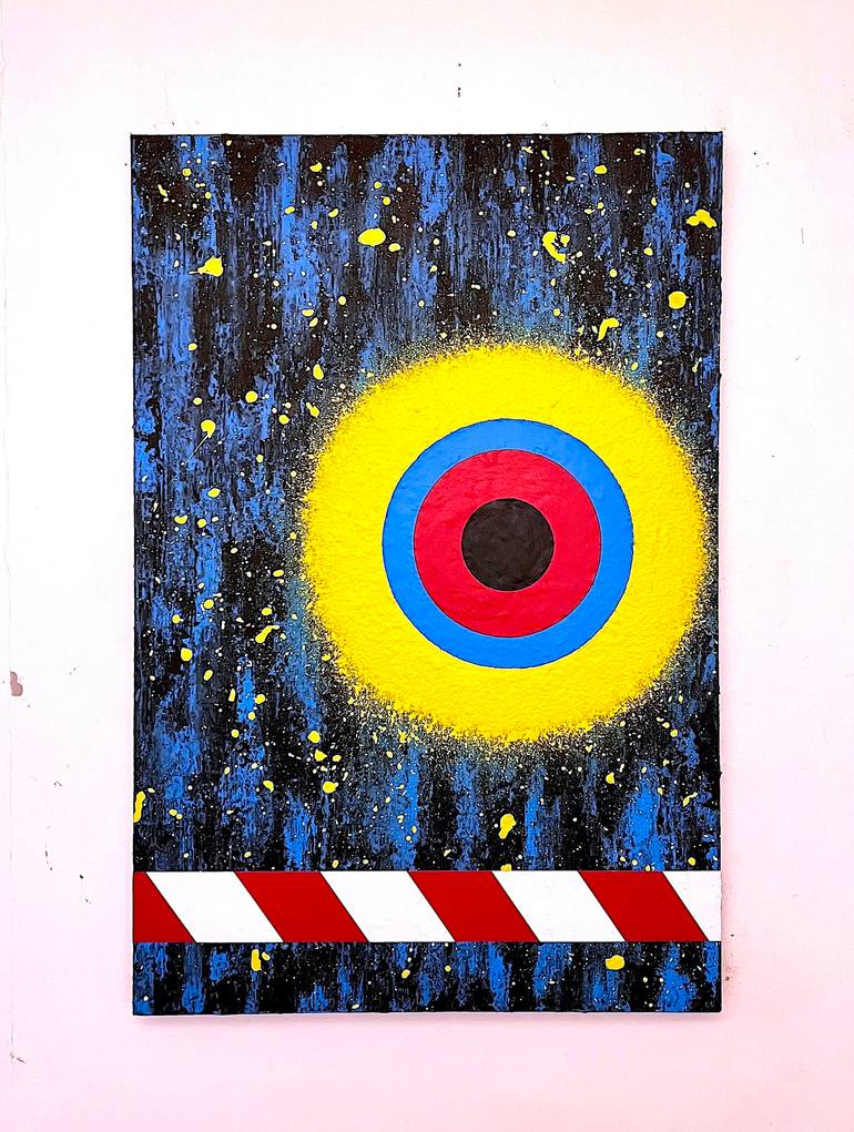 PLANETARY EMERGENCY Painting by grade one | Saatchi Art