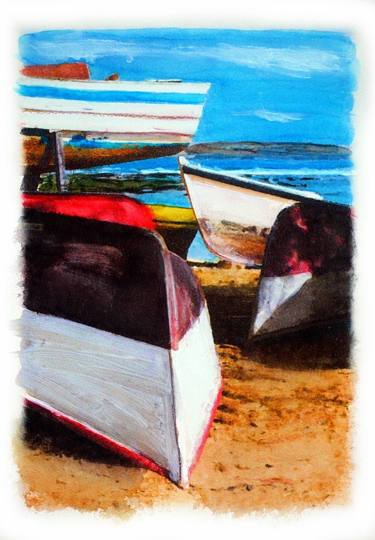 Conclusion Painting by Sinisa Alujevic | Saatchi Art