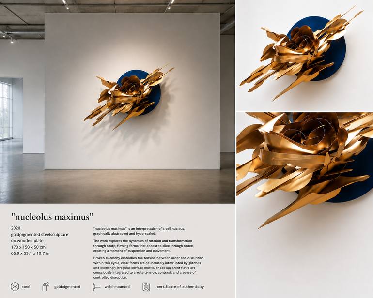 nucleolus maximus Sculpture by Michael Ritzmann | Saatchi Art