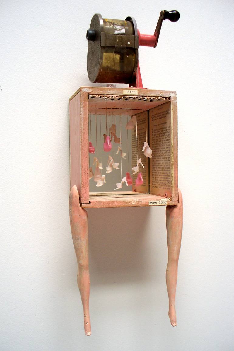 Pink Sculpture by Deborah Baca | Saatchi Art