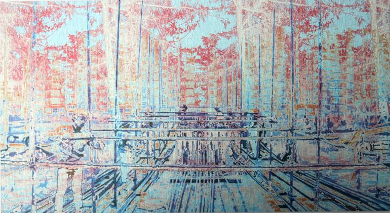 Building a forest Collage by Fred Robeson | Saatchi Art