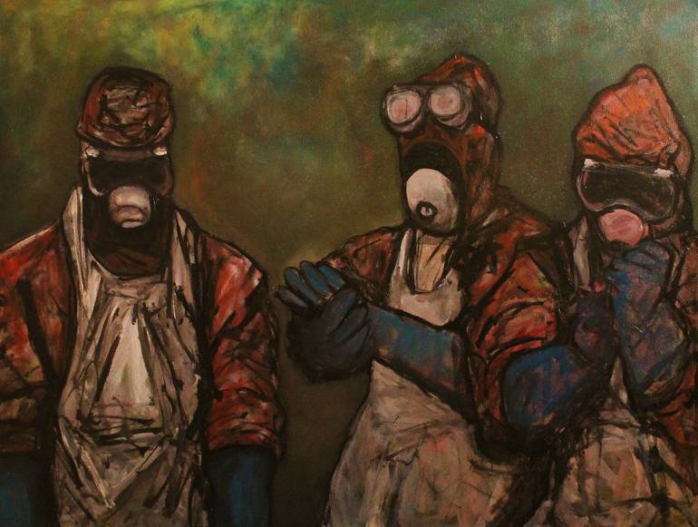 Emergency Painting by Steven Thomas Higgins | Saatchi Art