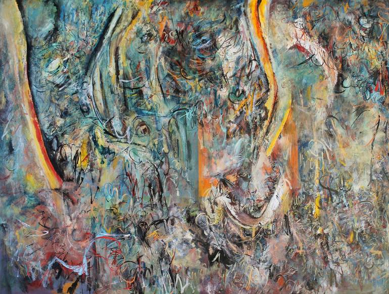Entangled Painting by Steven Thomas Higgins | Saatchi Art