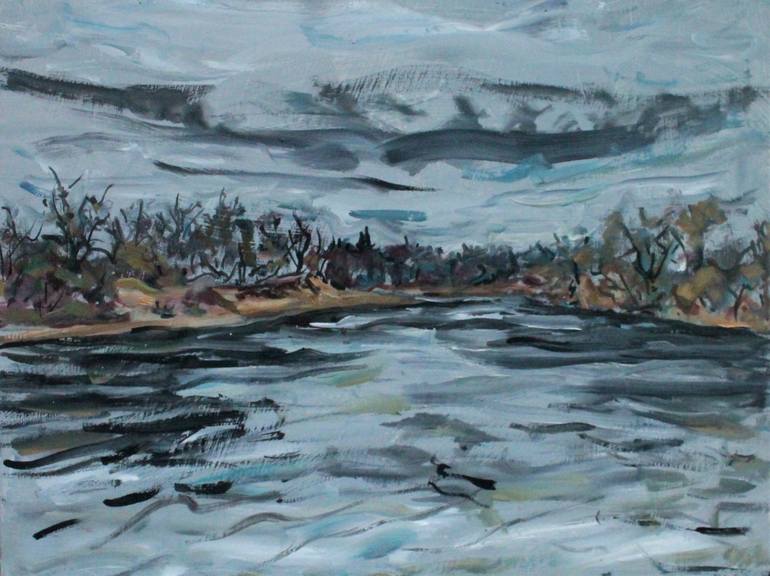 December 17th Painting by Steven Thomas Higgins | Saatchi Art