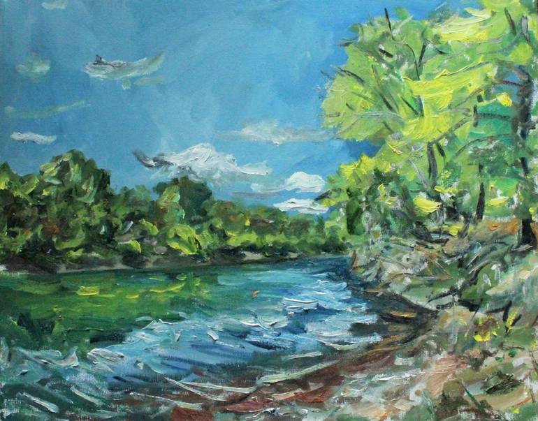 North Beach Painting by Steven Thomas Higgins | Saatchi Art