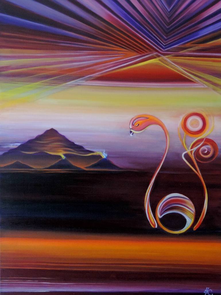 Earth Pain Painting by Karinö Meyer | Saatchi Art