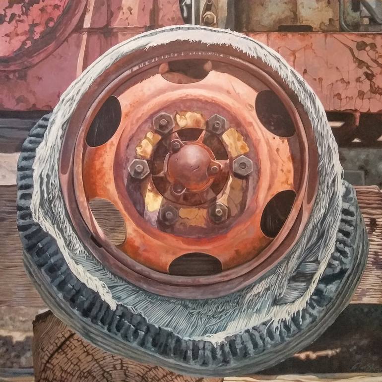 Sun Rot Painting by John Sharp | Saatchi Art