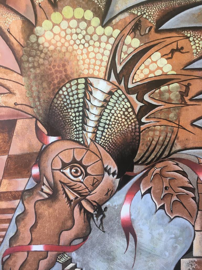 Ritual Painting by erol yıldırım | Saatchi Art