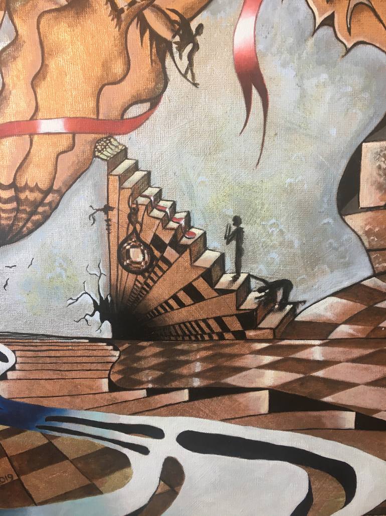 Ritual Painting by erol yıldırım | Saatchi Art