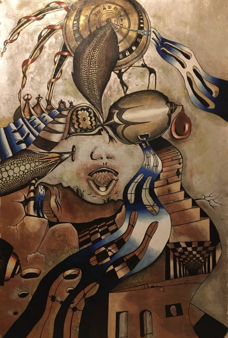 The Cocoon Painting by erol yıldırım | Saatchi Art