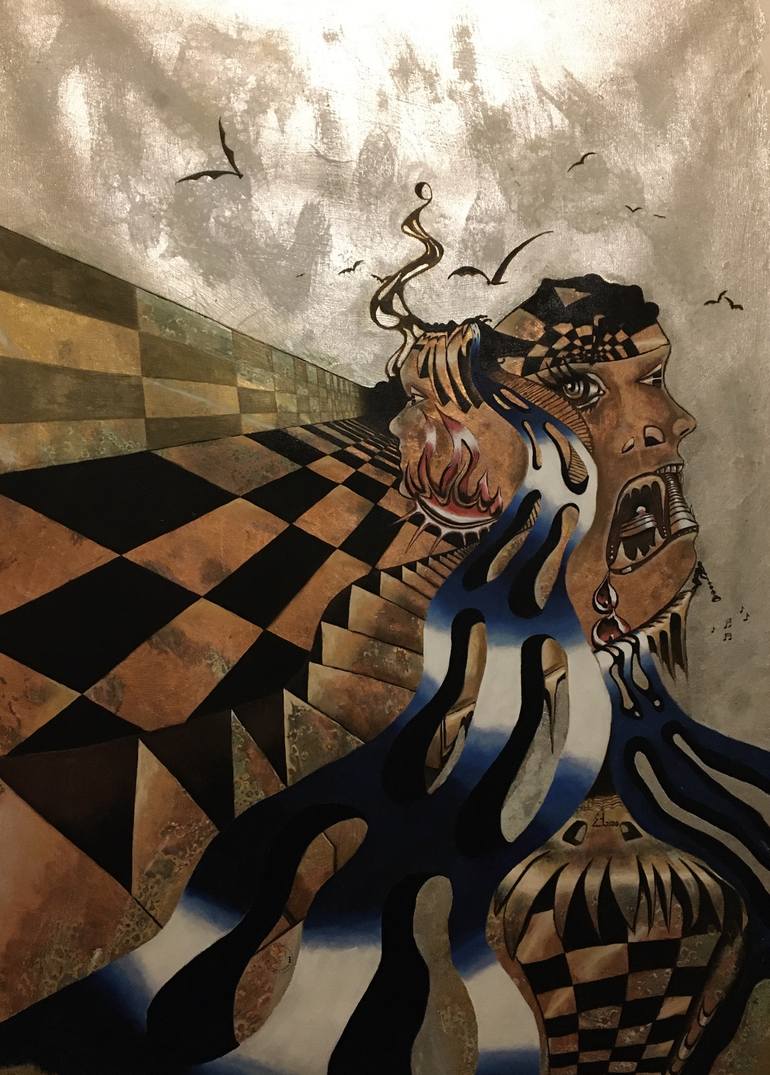 The Scout out.. Painting by Erol Yıldırım | Saatchi Art