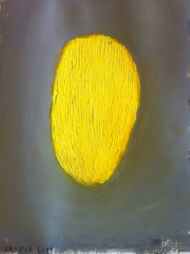 K / 2013 - Le citron atomique, pour Salvador Dalí Painting by Kasimir ...