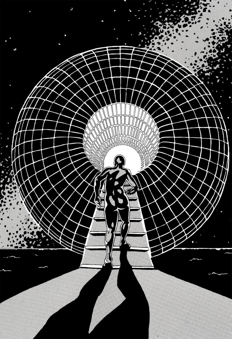 assimilate Drawing by benjamin wright coleman | Saatchi Art