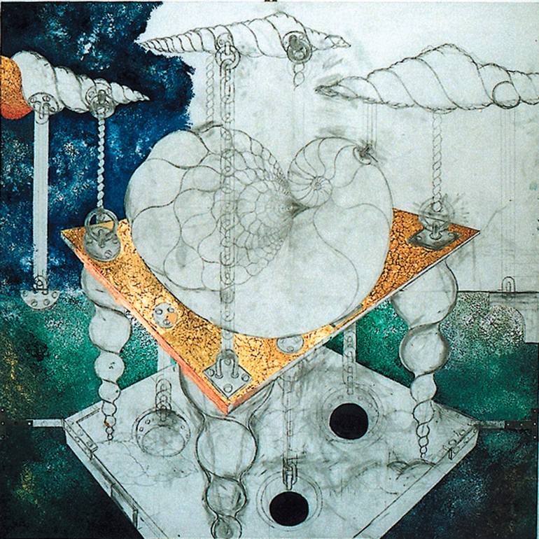 The Throne of the Emperor of the Universe Painting by Robert Pigott ...