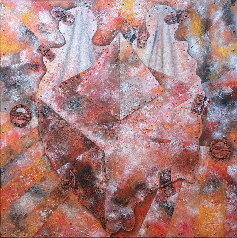 The Pyramid Painting by Robert Pigott | Saatchi Art