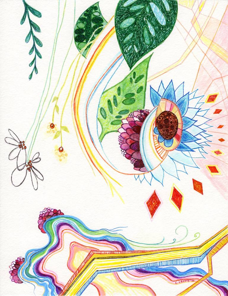 The Reinstatement of Nature II Drawing by Camille Laoang | Saatchi Art