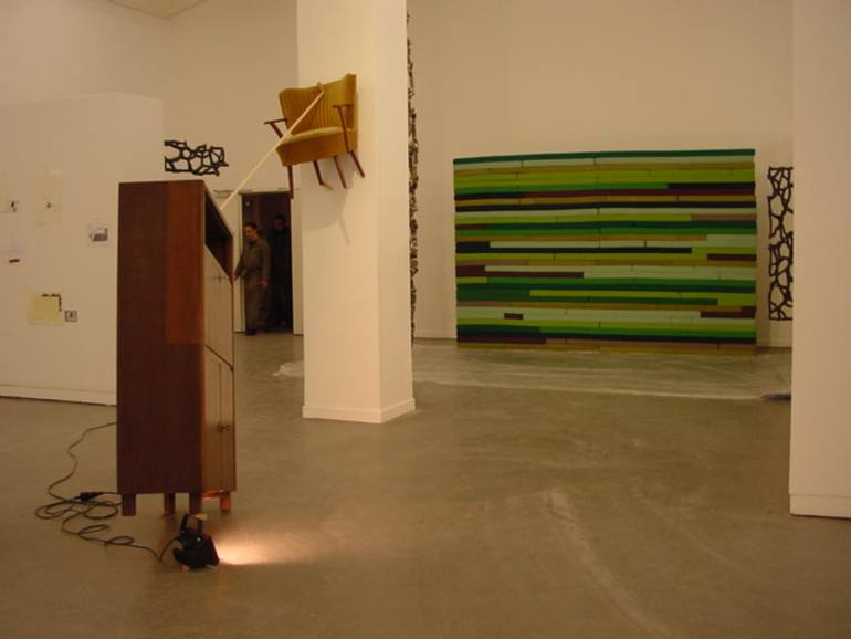 A case of impercetible support (love) Installation by Nir Alon ...