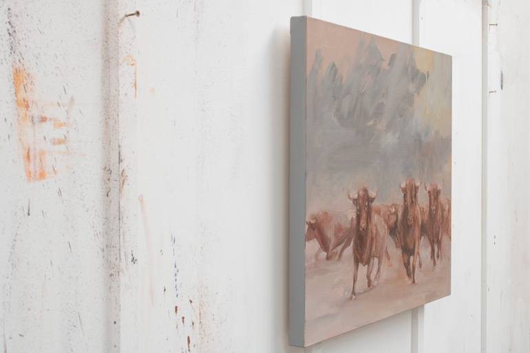 Lidians (study) Painting by Zil Hoque | Saatchi Art